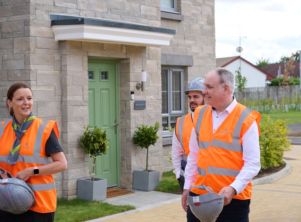 Barratt welcomes local MSP to Elgin development | Scottish Construction Now